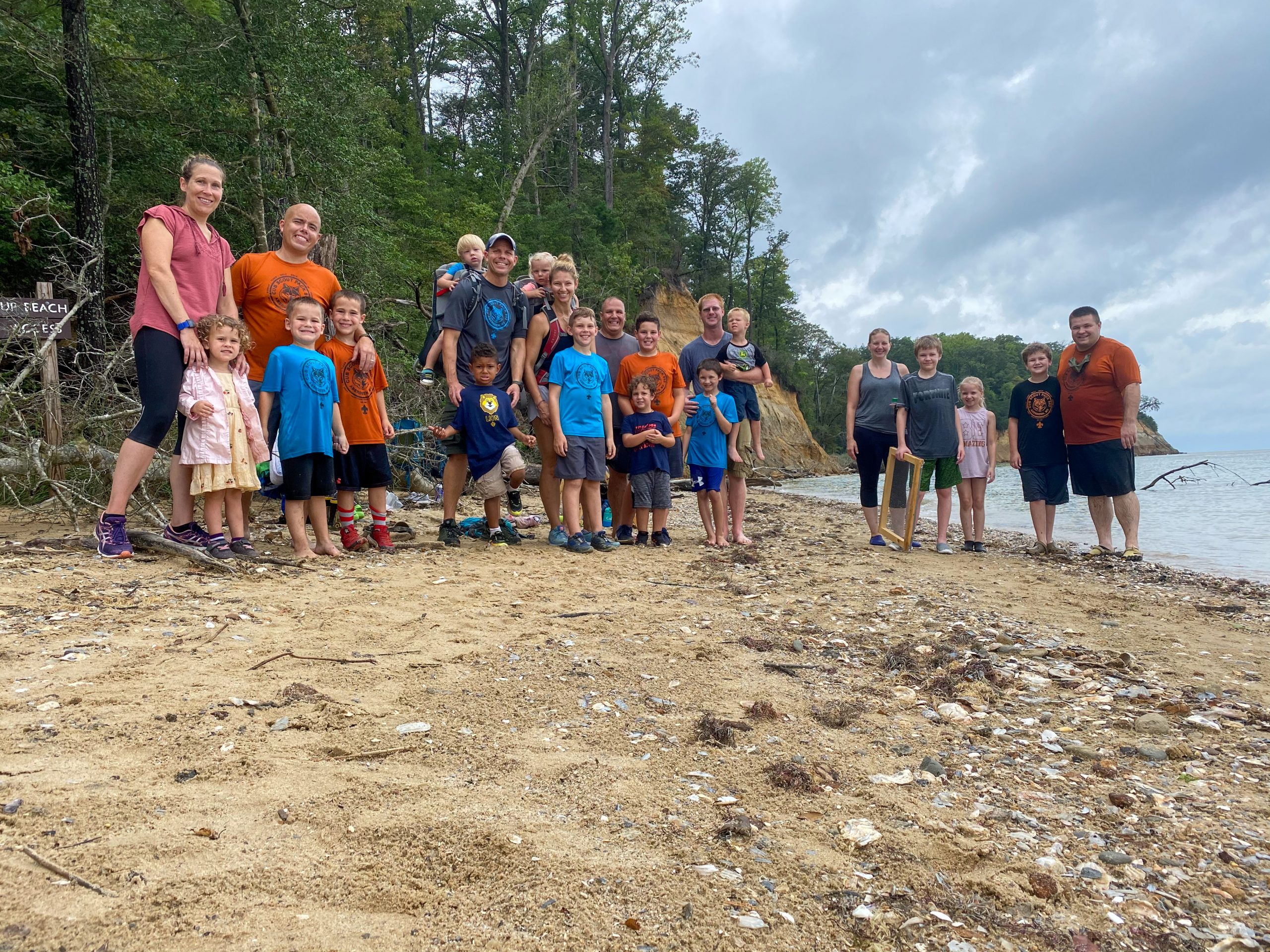 Calvert Cliffs Trip Report - Cub Scouts Pack 802