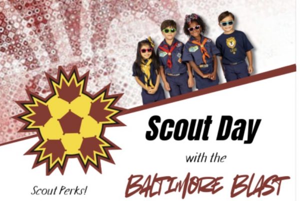 Scout Day with the Baltimore Blast - SECU arena - Cub Scouts Pack 802